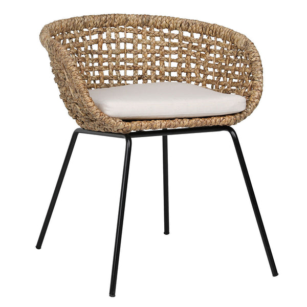 Ellia Naural Banana Fiber Dining Chairs PAIR – MUSH.CO