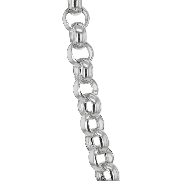 Sterling Silver Chain Link Necklace – MUSH.CO